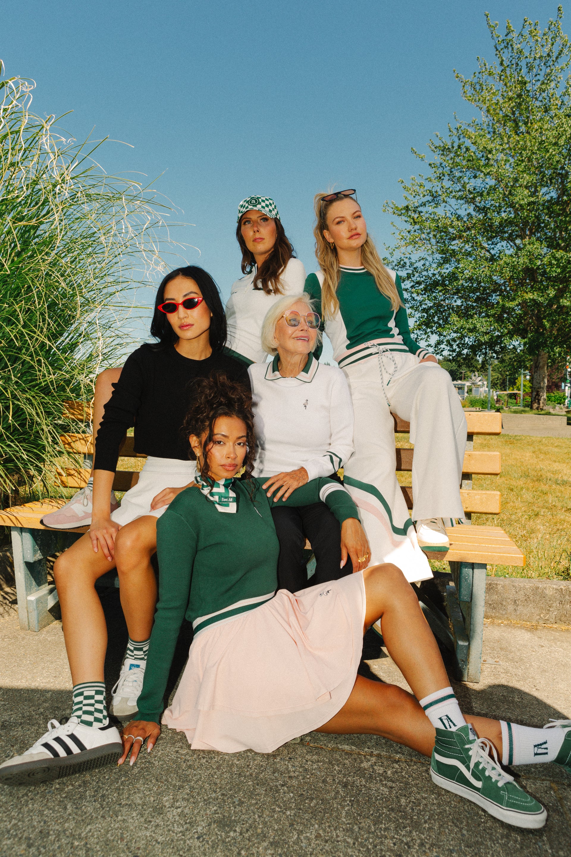 Angie Polo - Green – foreall.com