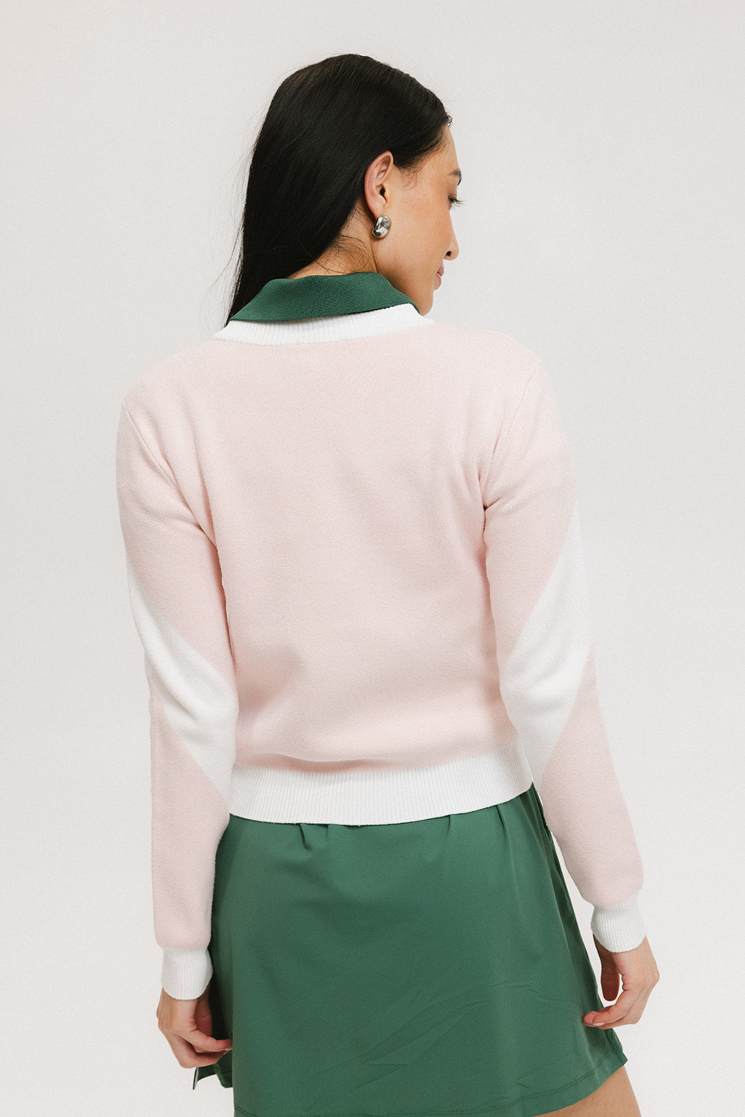 Fore Sweater - Pink/White – foreall.com