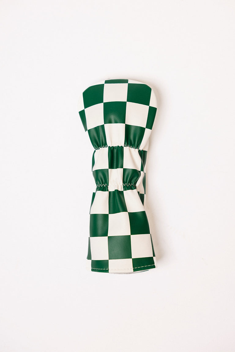 Fairway Headcover - Green Checkered – foreall.com