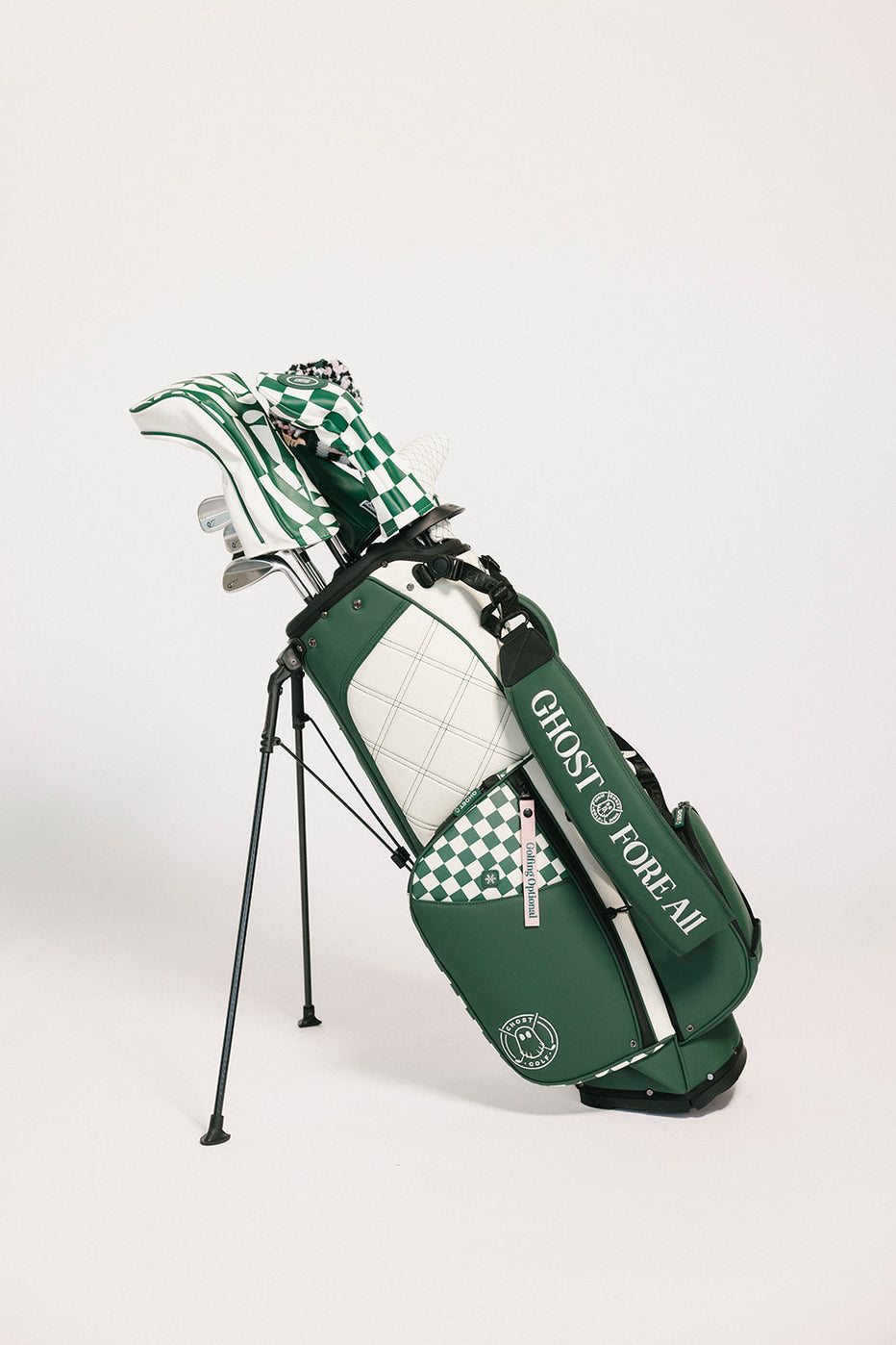 Fore All x Ghost Golf Bag V2 - Green – foreall.com