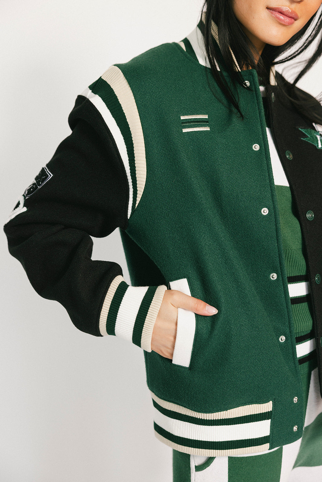 Captains Jacket - Green/Black – foreall.com