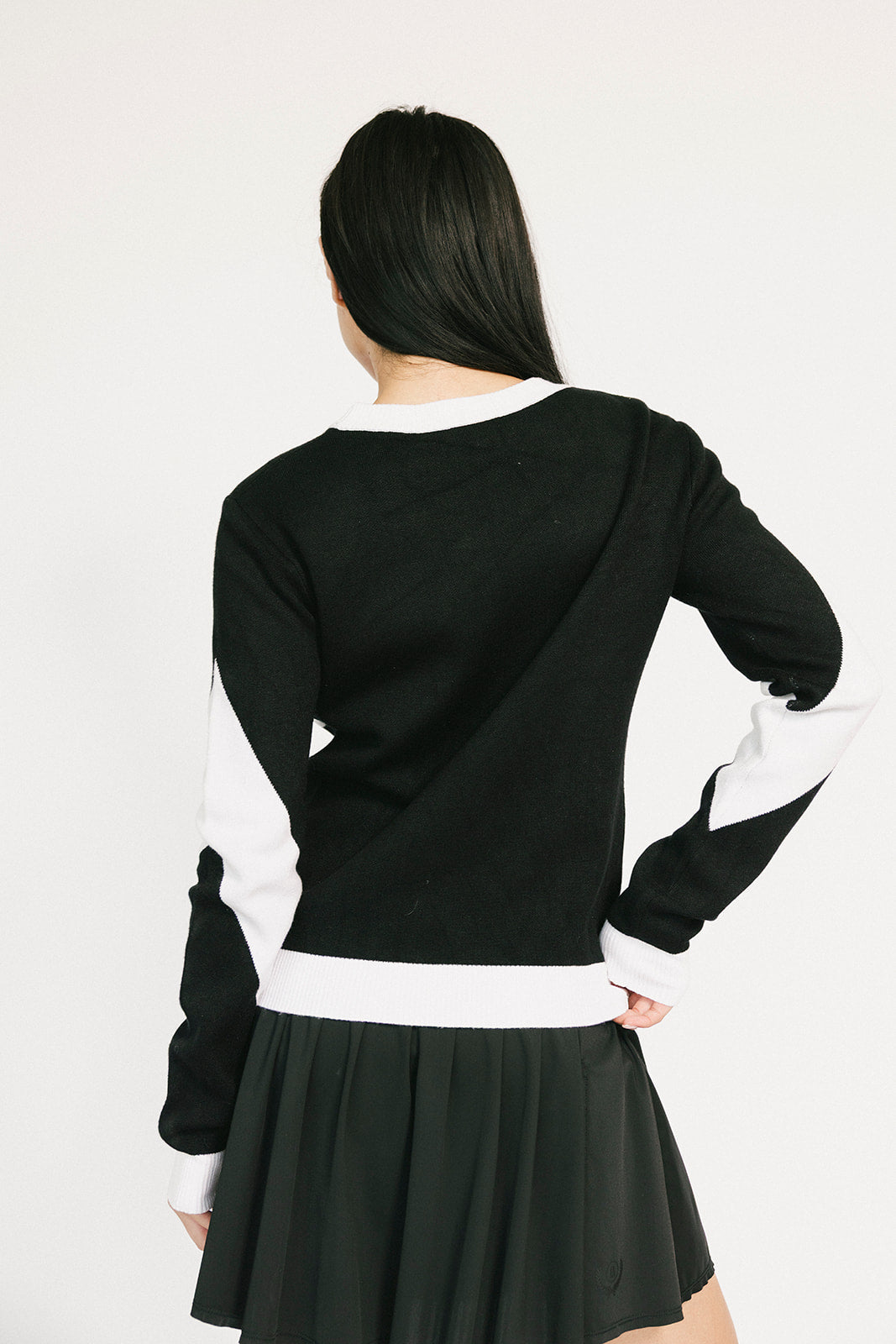 Fore Sweater - Black/White – foreall.com