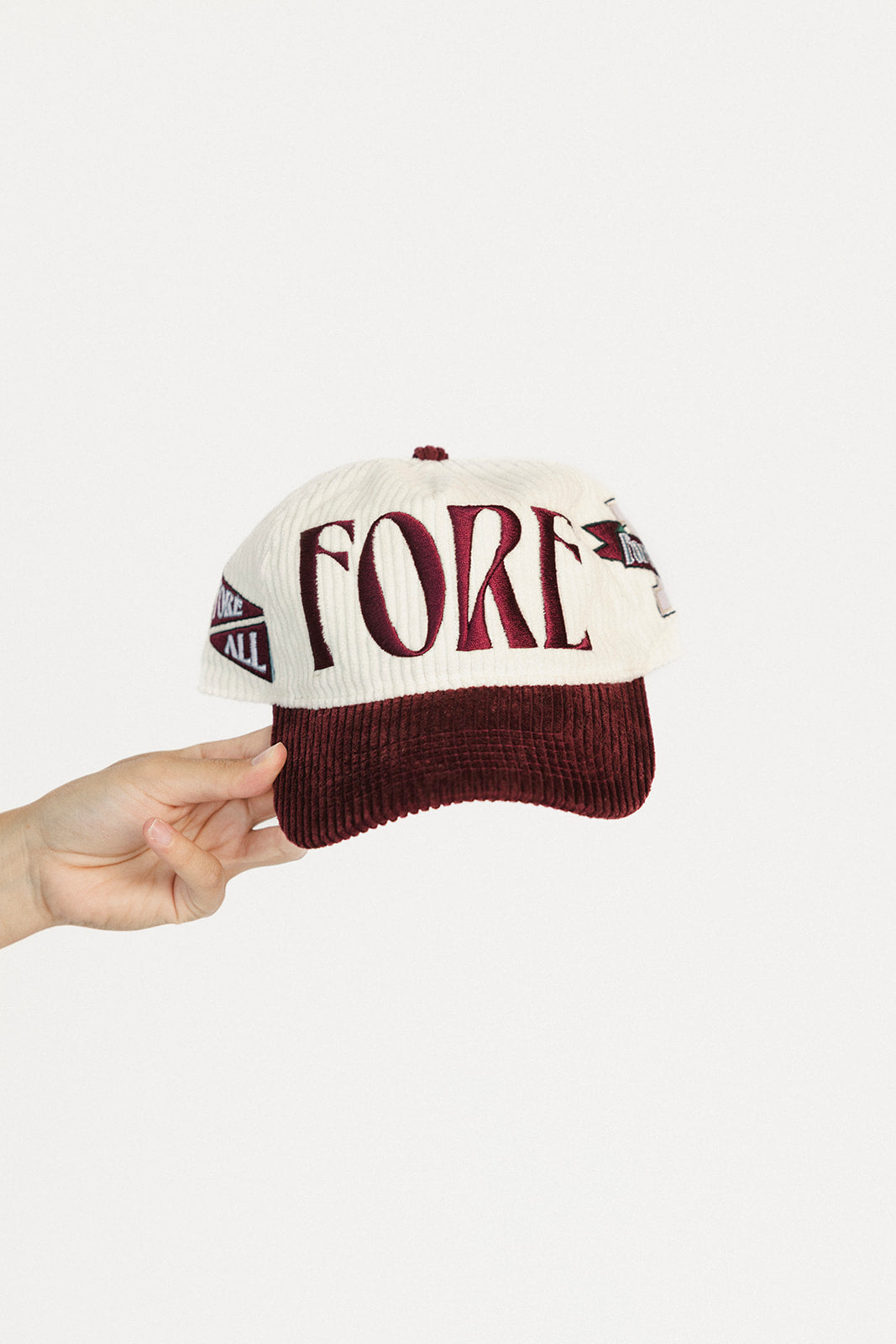 University Hat - Angora/Merlot – foreall.com