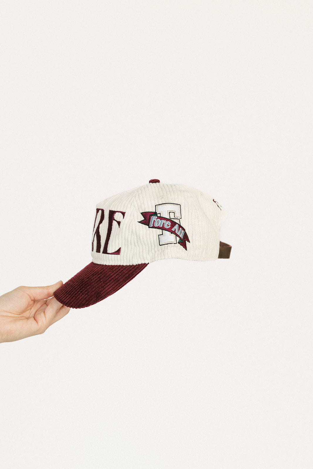 University Hat - Angora/Merlot – foreall.com