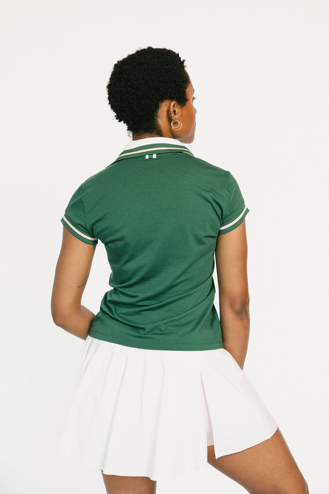 Angie Polo - Green – foreall.com