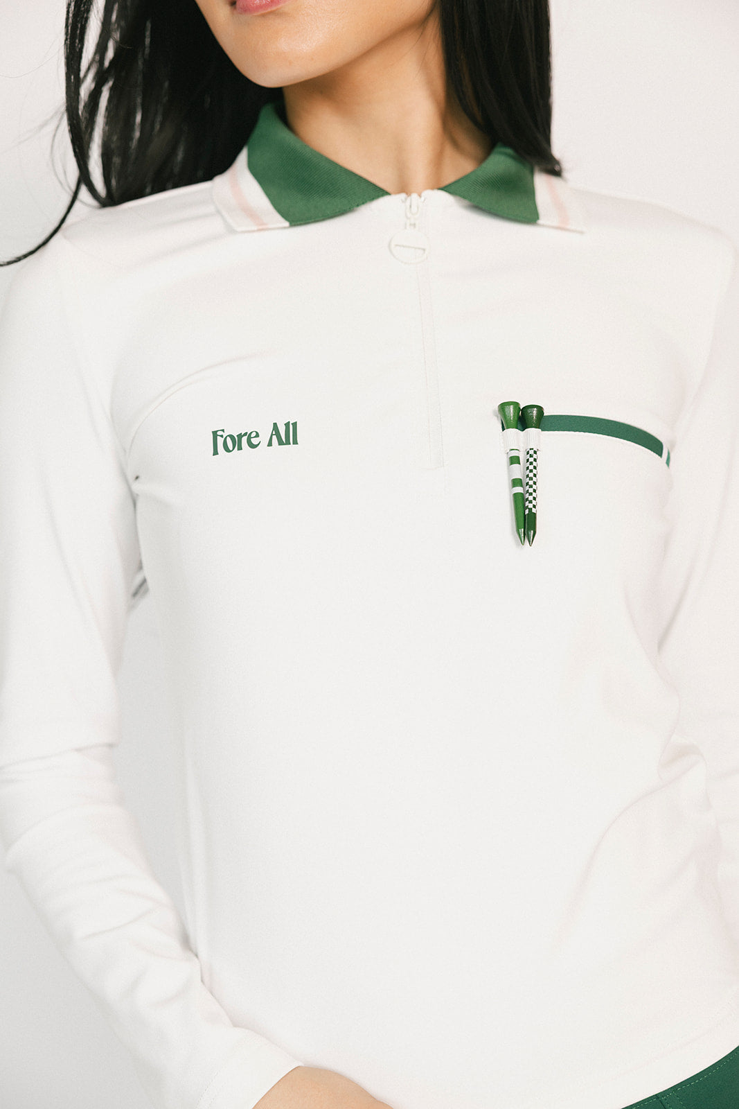 Michelle Polo - White – foreall.com