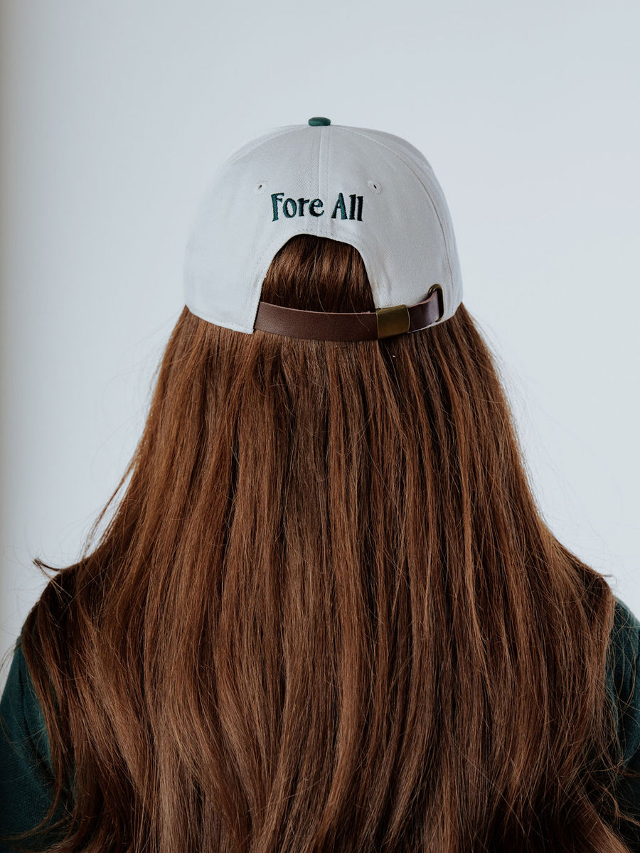 Fore Hat - White/Green – foreall.com
