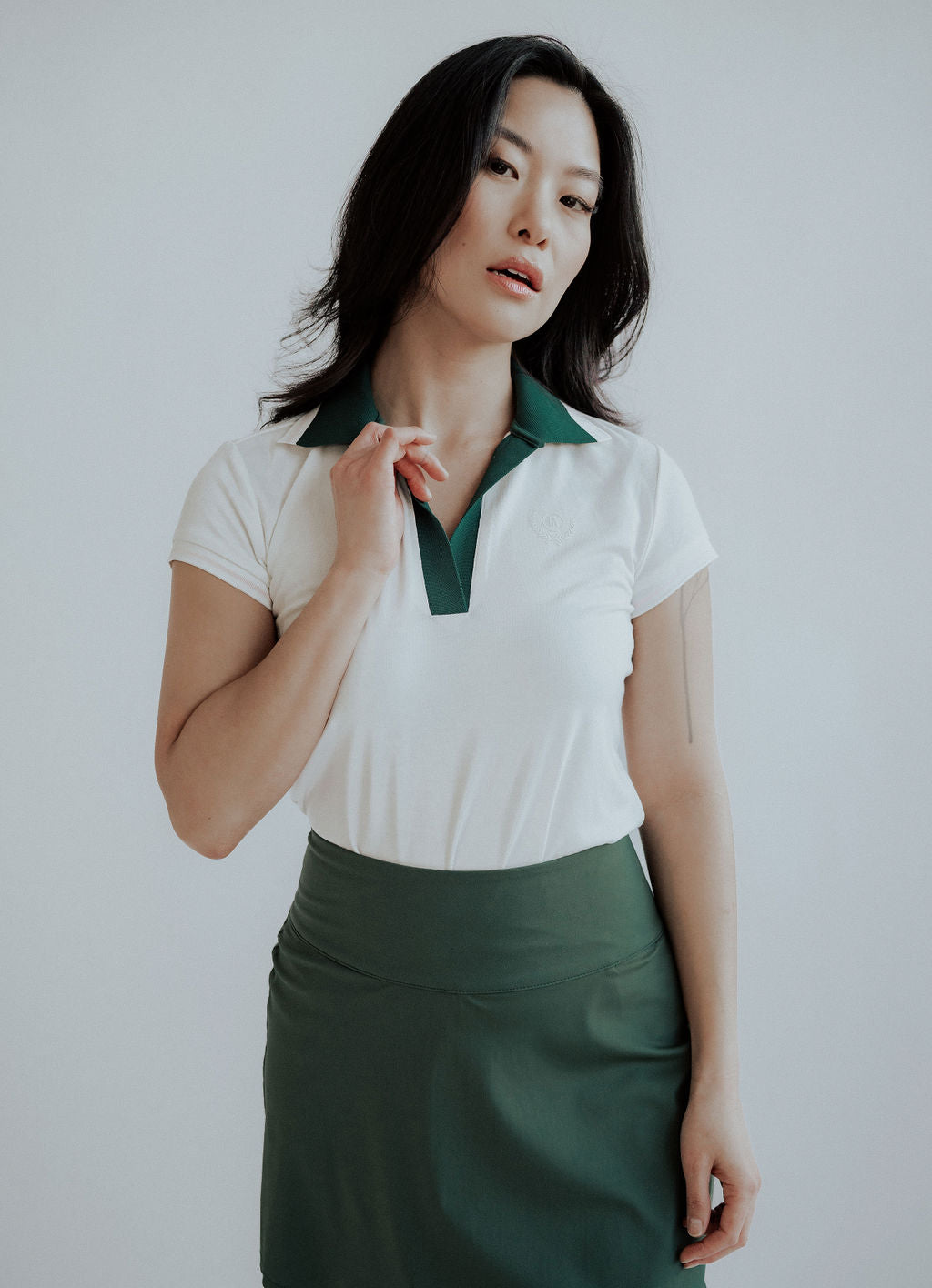 Angie Polo - White – foreall.com