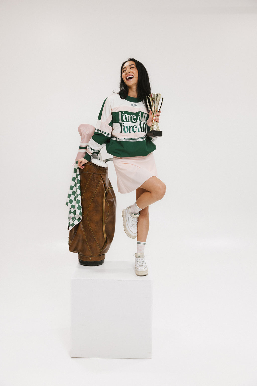 Danica Racing Shirt - Green/Pink – foreall.com