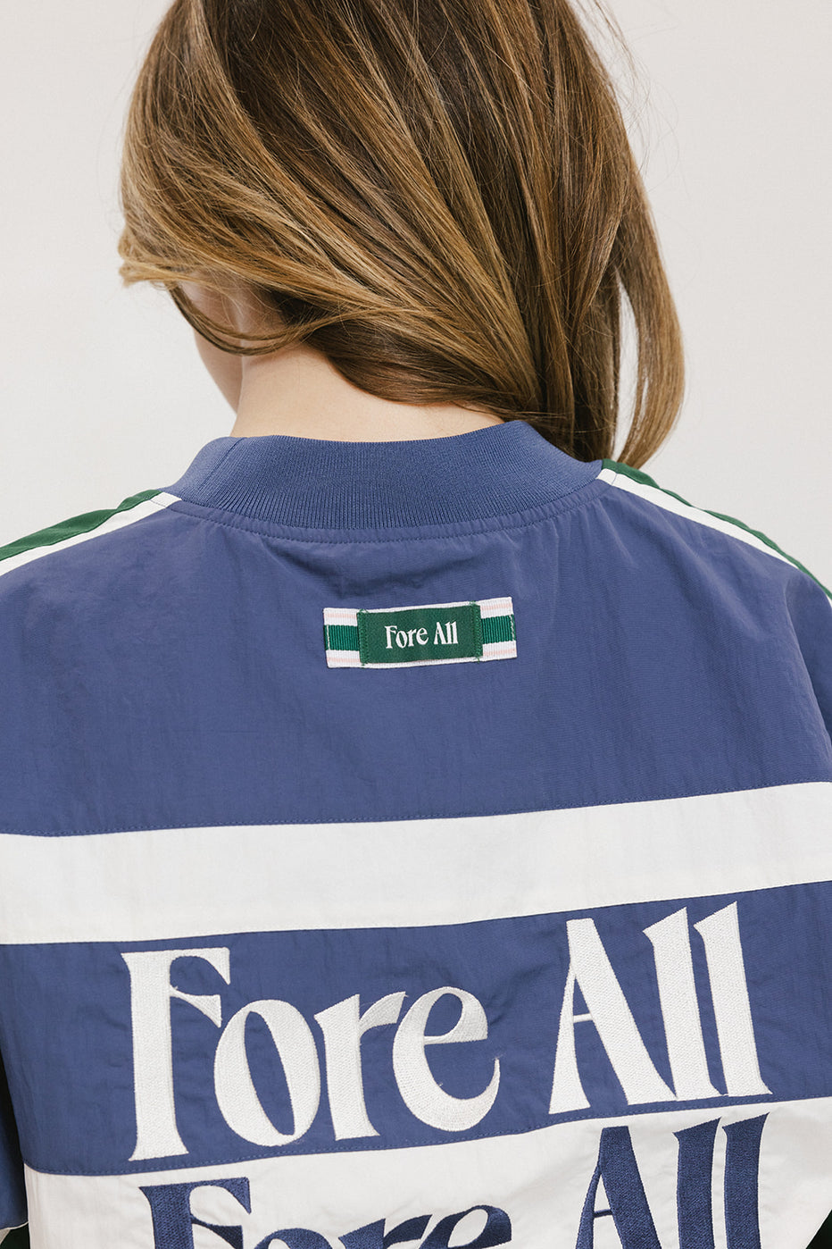 Danica Racing Shirt - Indigo/Green – foreall.com