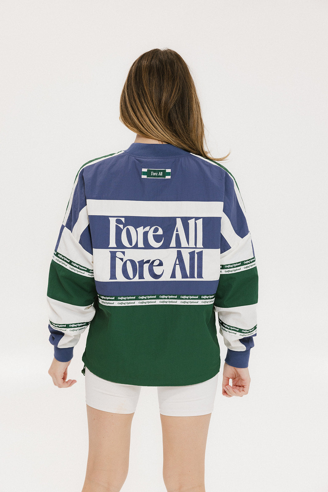 Danica Racing Shirt - Indigo/Green – foreall.com