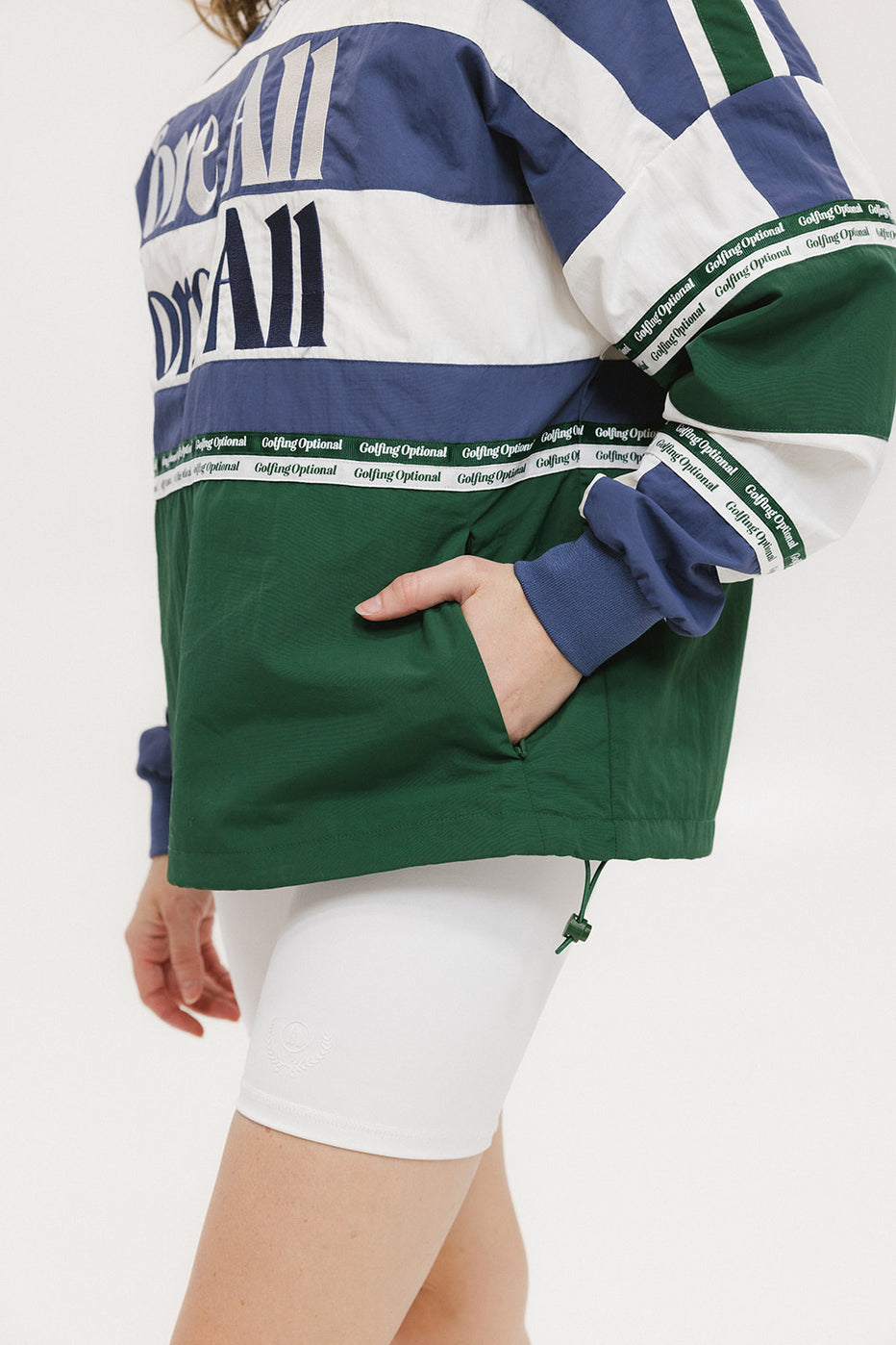 Danica Racing Shirt - Indigo/Green – foreall.com