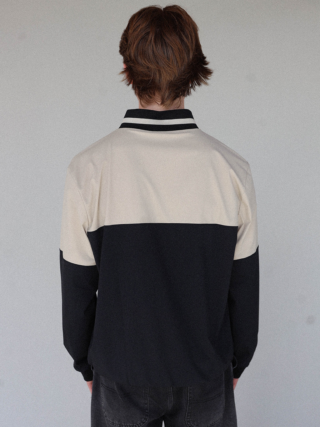 Hamilton Quarter Zip - Black/Sand – foreall.com