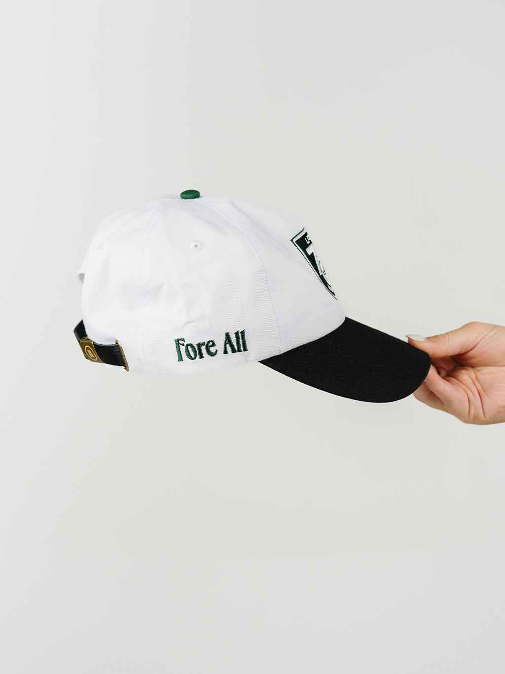 The 75 Hat - White/Black – foreall.com