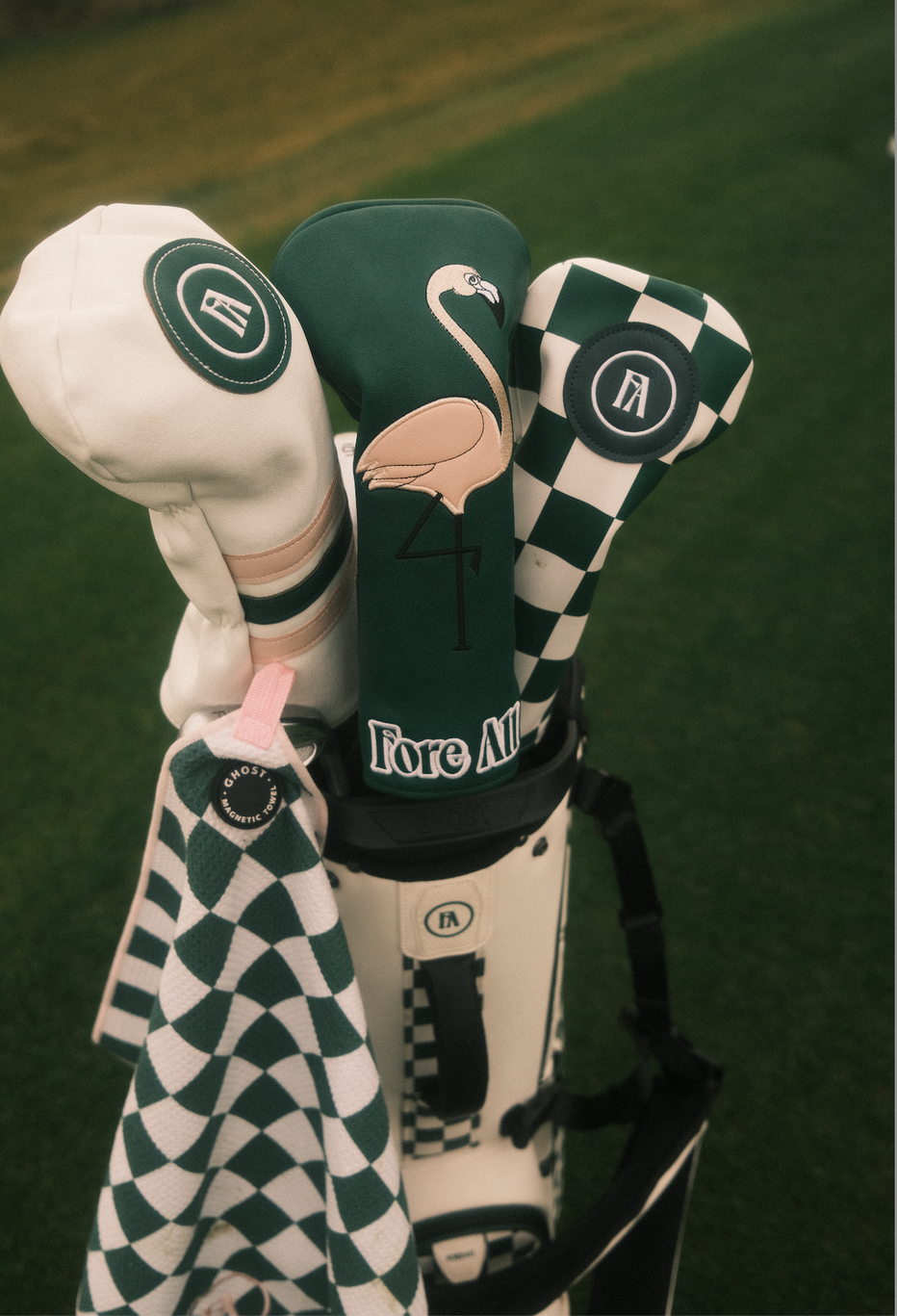 Fairway Headcover - Green Flora – foreall.com