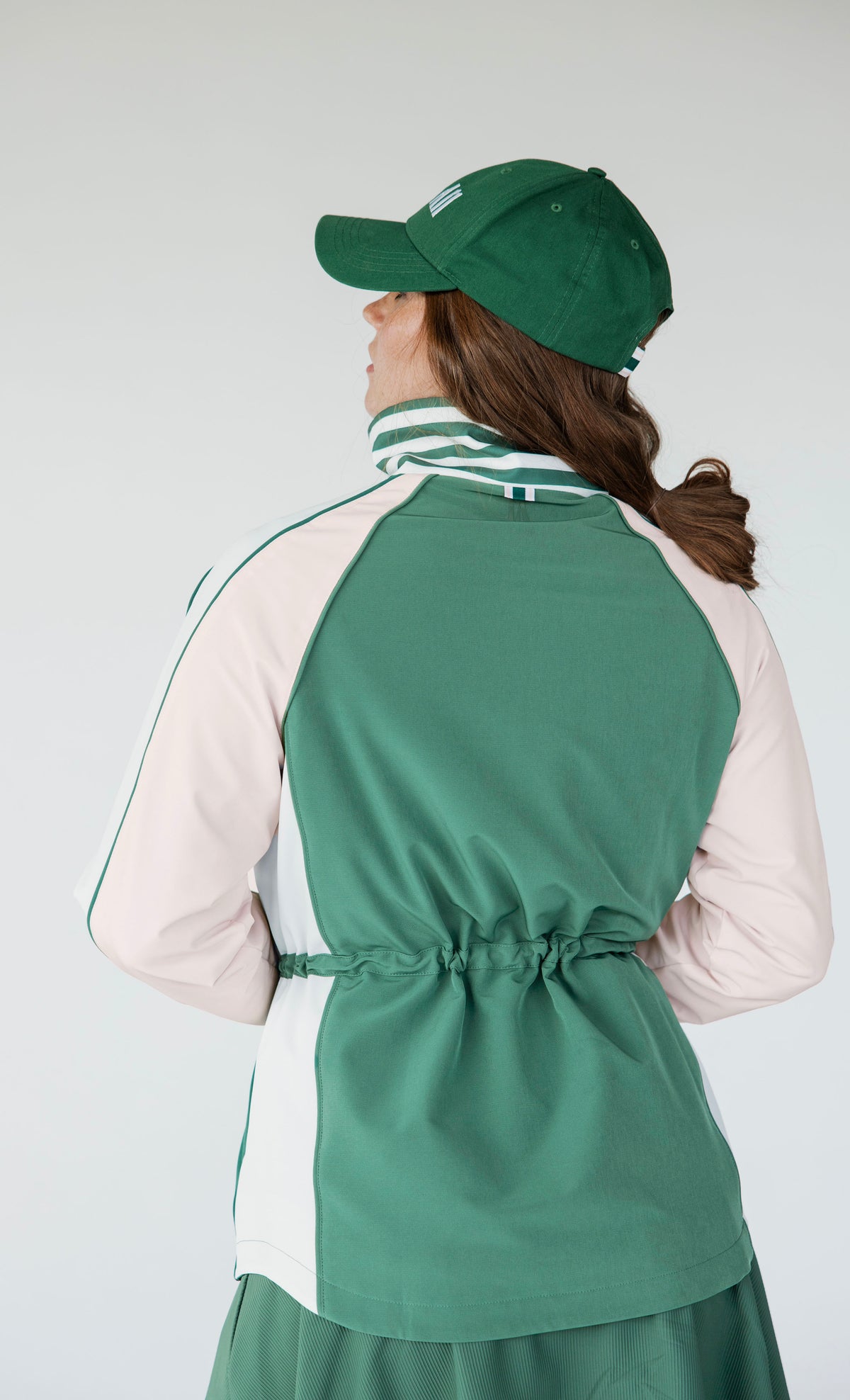 Elle Rain Jacket - Green – foreall.com