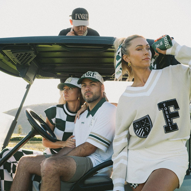 Fore All X Ghost Golf Bag - Green Checkered – foreall.com